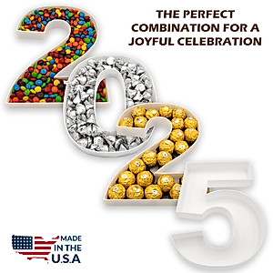 10" Reusable Plastic Box Form Tray Display for Treats, Charcuterie, Cake Pop, Candy, Charcuterie Box, Custom Charcuterie Letters Fillable - Reusable Letter Box - (White Plastic, A)