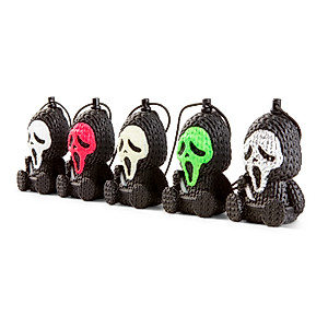 Ghost Face Handmade by Robots Micro Size Vinyl Figure 5-Pack Charms Set