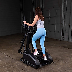 Body-Solid (E400) Elliptical Trainer Machine, Cardio Workout Crosstrainer Exercising Machines for Home & Commercial Gym with 300lb Weight Capacity