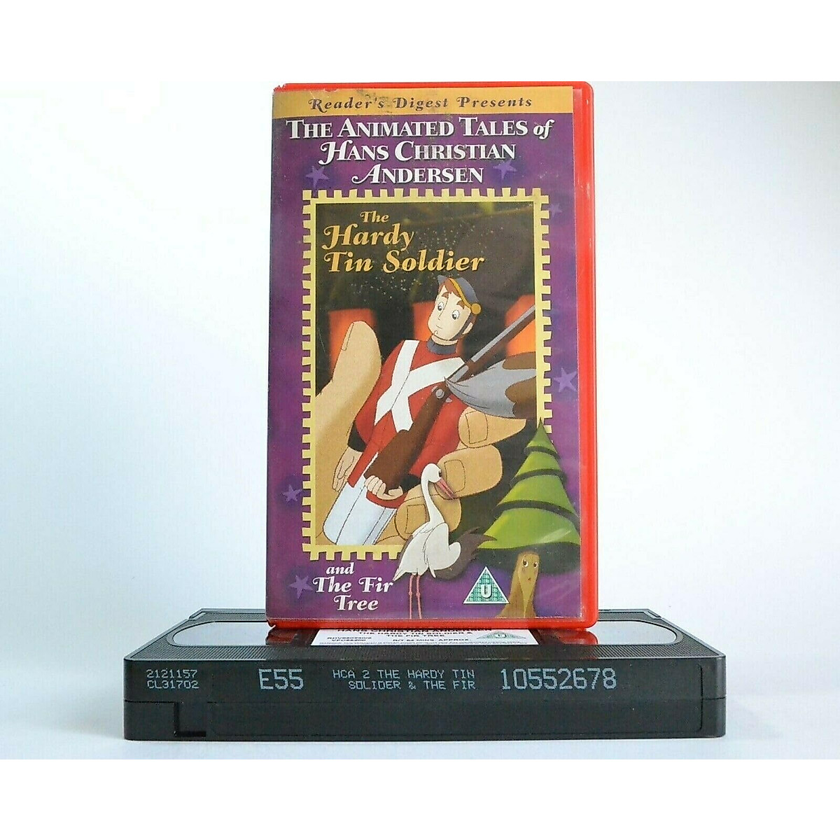 The Hardy Tin Soldier:T By H.C.Andersen Fairy Tale - Animated - Children's - VHS