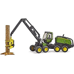 Bruder 09823 John Deere Harvester 1270 G with Trunk