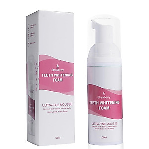 Foam Toothpaste with Fluoride Free Formula, Foaming Toothpaste for U-Shaped Electric Toothbrushes, Whitening Tooth Foam Toothpaste for Kids and Adults, 50ml*2