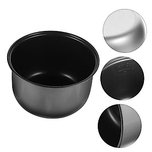 KICHOUSE 1 Set Rice Cooker Liner Interior Accessories Rice Cooker inside Pot Cooker Liner Container Electric Soup Pot Power Cooker Inner Alloy Cake Mold Cake Container Cooking Inner Pot Cup