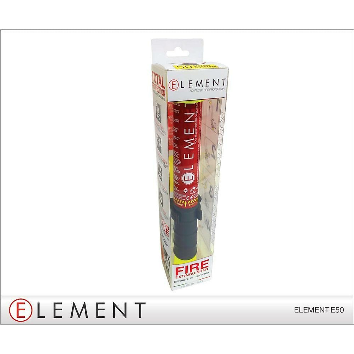 Element E50 Fire Extinguisher Stick 40050 With Rollcage Mounting Kit