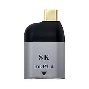 Cablecc USB-C Type C to Mini DP Displayport Converter Adapter 4K 2K 60hz for Tablet & Phone & Laptop