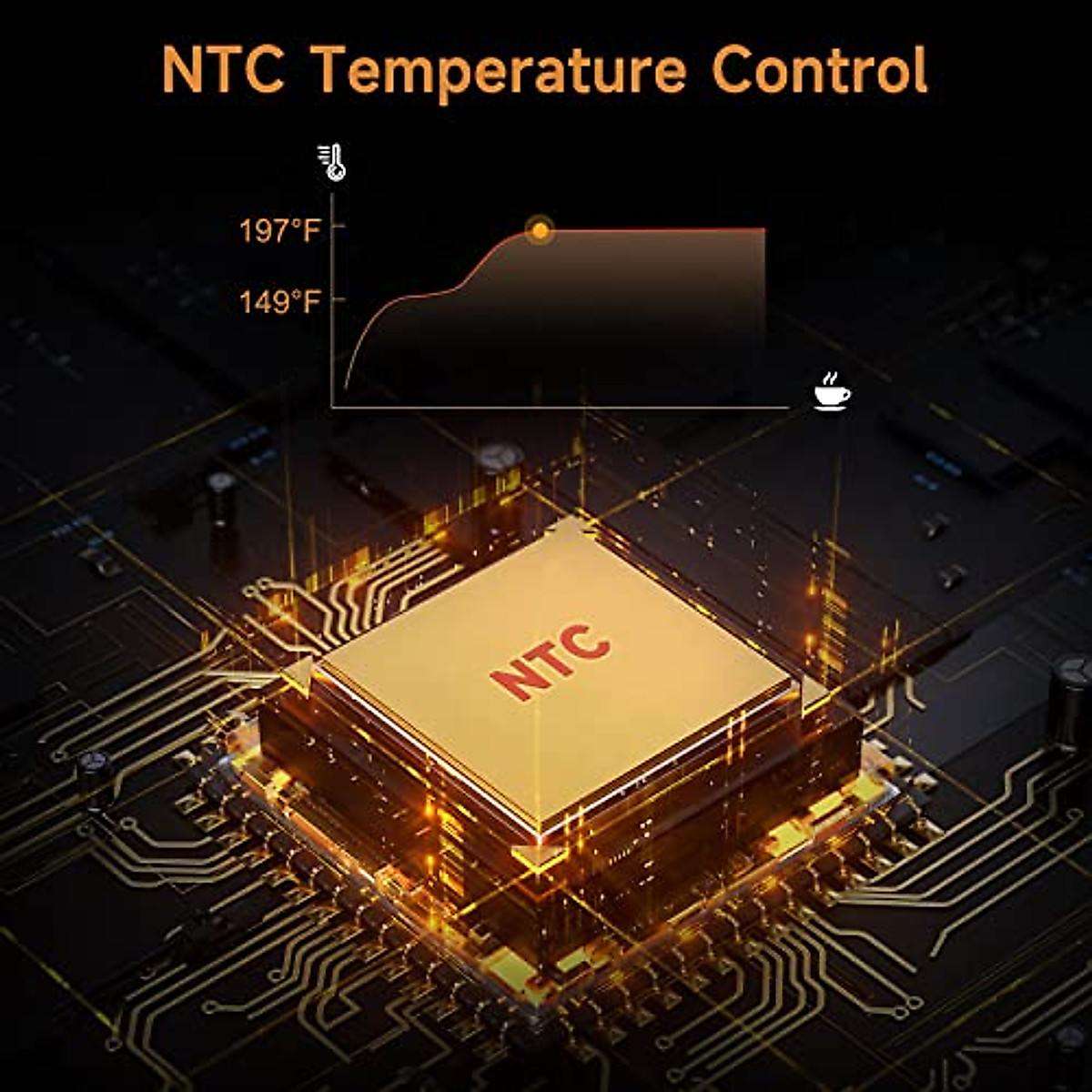 Kwister Espresso Machine 15 Bar, Espresso and Cappuccino Machine with Milk Frother, Espresso Maker with Steamer, Digital Touch Screen Coffee Machine with 50 oz Water Tank