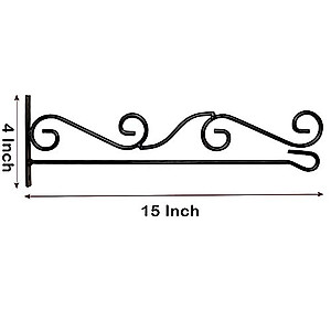 Wall Garden Flag Holder,Wall Garden Flag Stand,Garden Flag Scroll Hanger,Garden Flag Wall Hanger,one Piece Garden Flag Stand for Wall Porch,Great Gifts Ideas