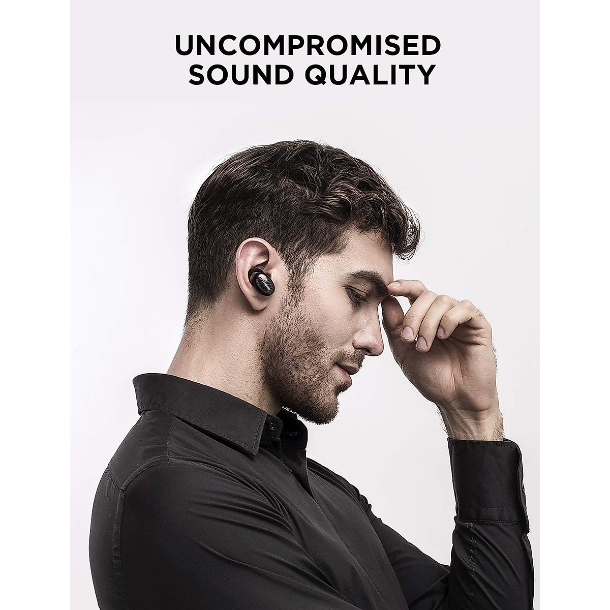 1MORE True Wireless Earbuds Active Noise Cancelling, Hi-Res ENC Bluetooth Earphone, THX Certified Wireless Charging Headphone, 15Mins Fast Charge, 65H