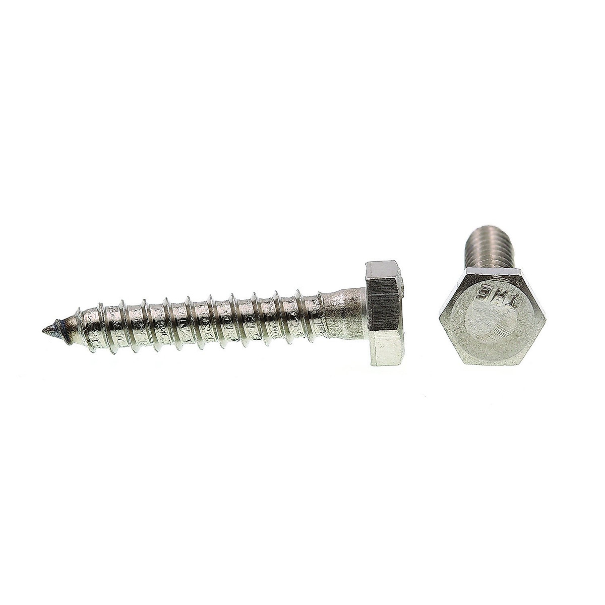 Prime-Line 9054964 Hex Lag Screws, 1/4 In. X 1-1/2 In., Grade 18-8 Stainless Steel (25 Pack)