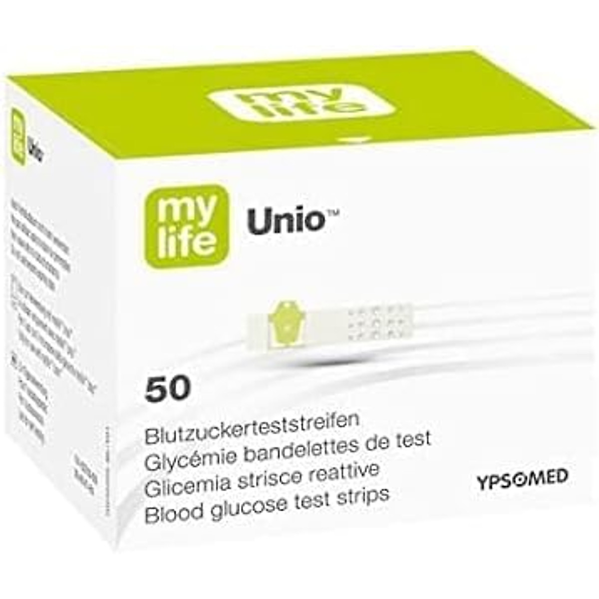 Generic My-Life Unio Test 50 Strips, 1 Count (Pack of 1), White