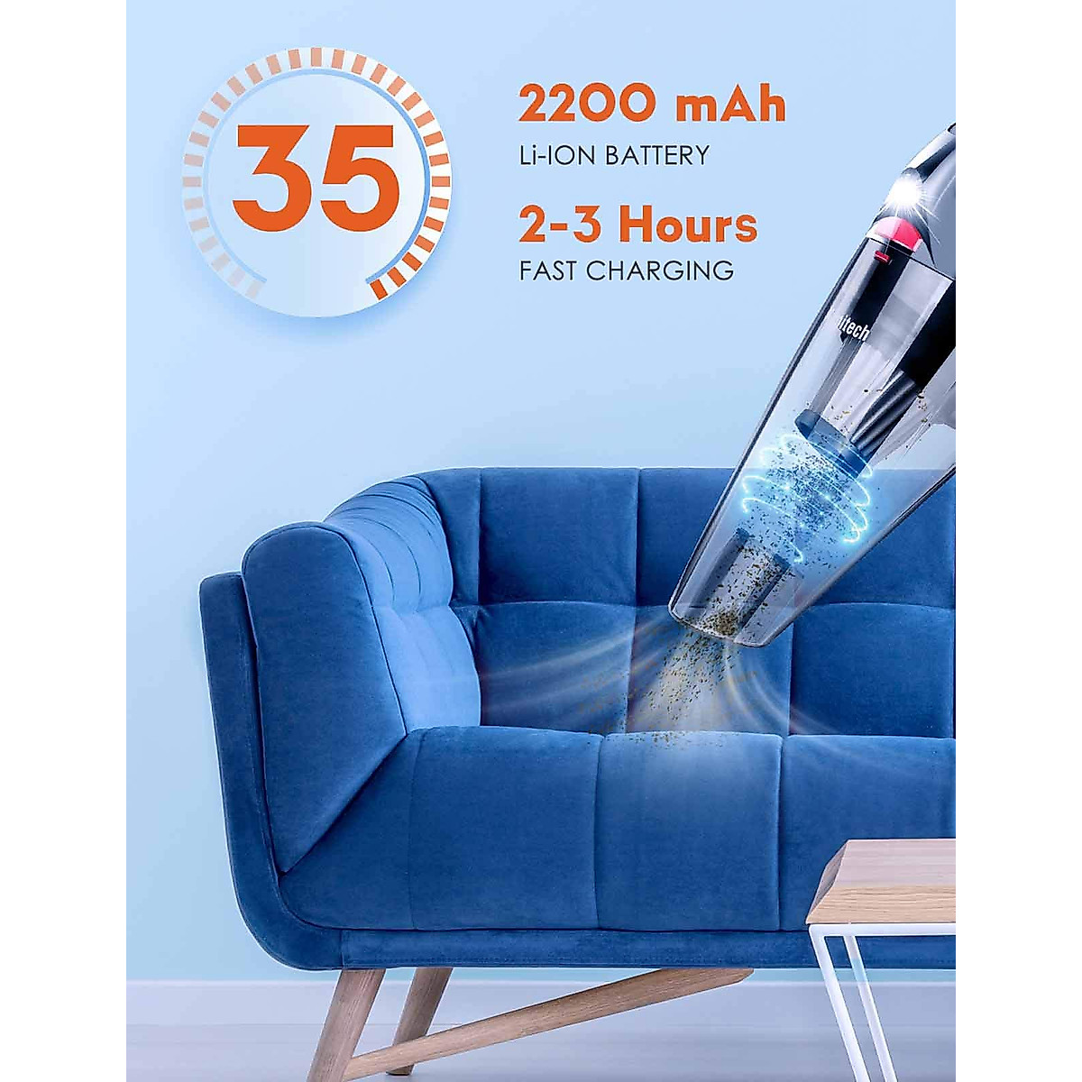CELLAY Cordless Vacuum (Black Green)