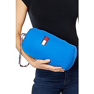 Tommy Hilfiger Hooded Packable Jacket Nautical Blue MD (US 8-10)