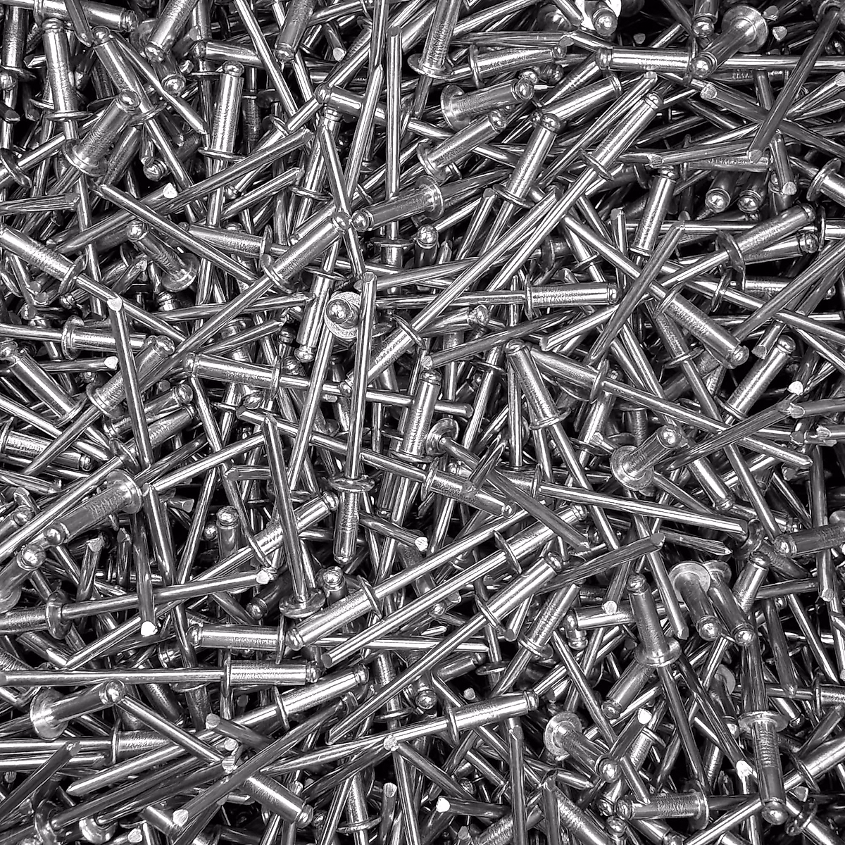 100 Qty 304 Stainless Steel Blind Rivets (#6-6) 3/16" Diameter x 3/8" Grip (BCP179)