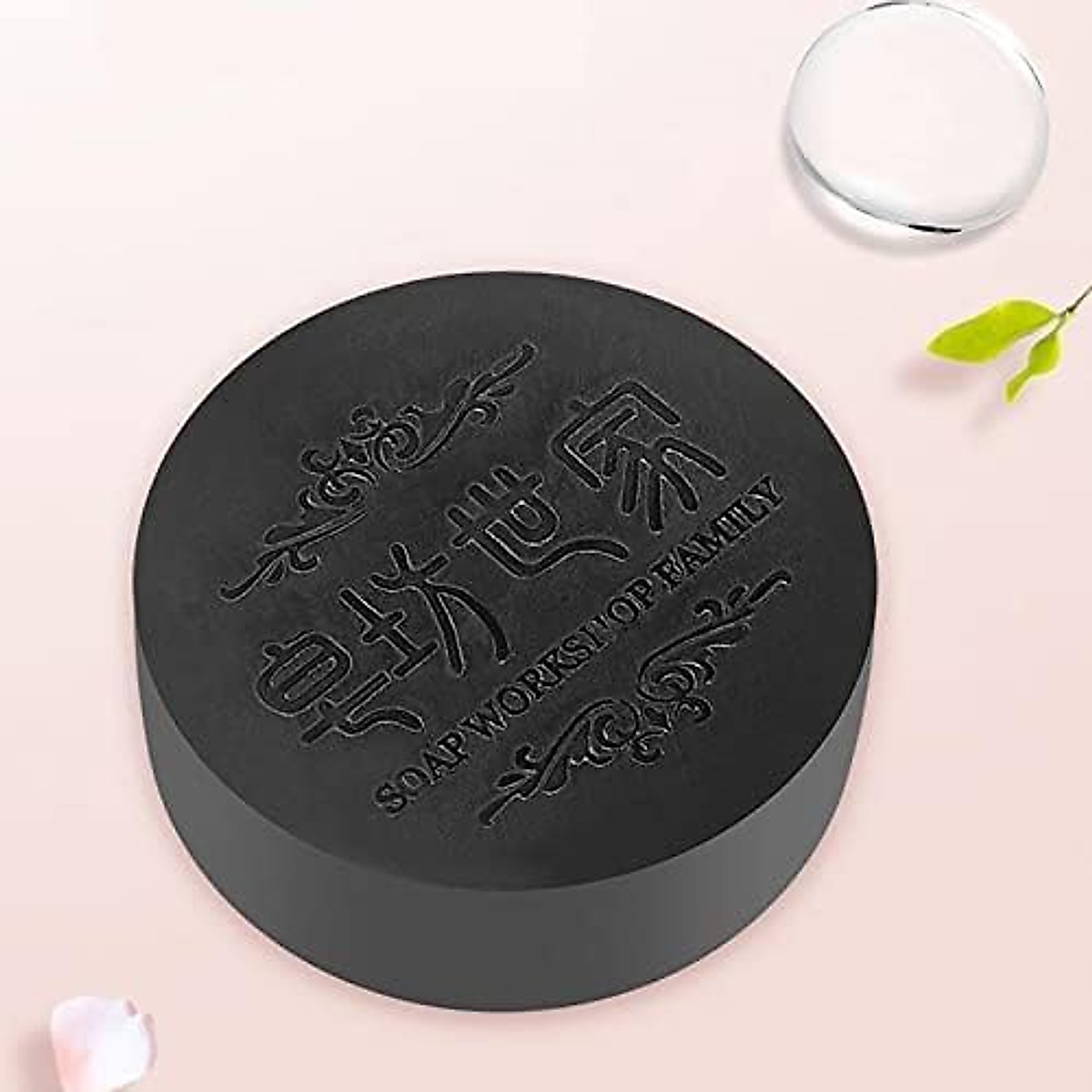 MIXAROLA Black & Thick Hair Fallopia Multiflora Shampoo Bar, He Shou Wu Extract Shampoo Soap, Deeply Cleanses and Promotes Hair Growth, Prevents Hair Loss and Scalp. (3pcs)
