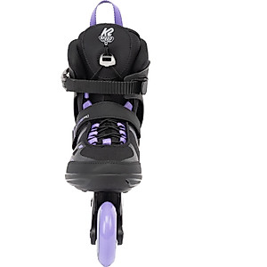 K2 Skate Alexis 80 Pro, 8.5,Black_Lavendar