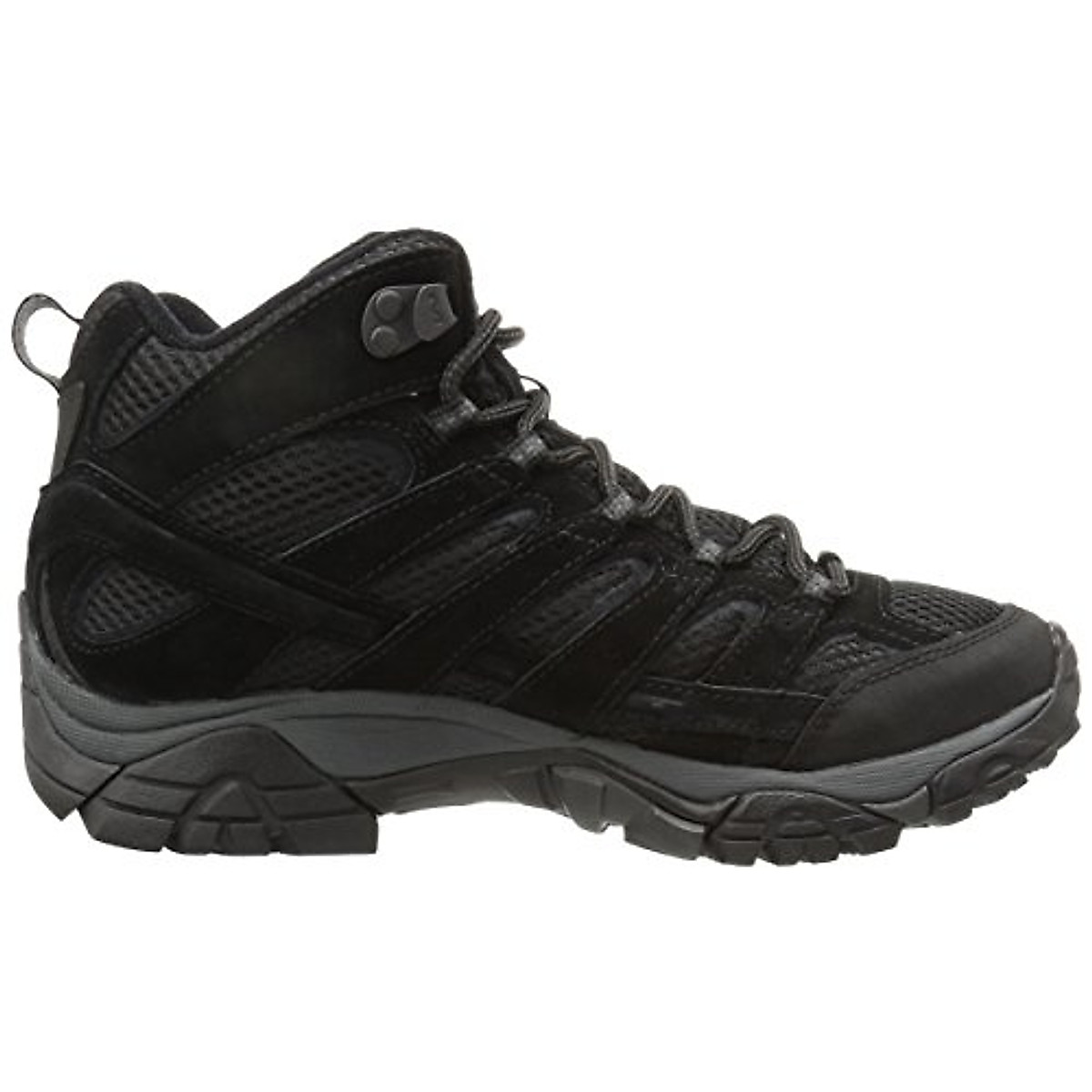 Merrell Men's Moab 2 Vent Mid Hiking Boot, Black Night, 11.5 M US