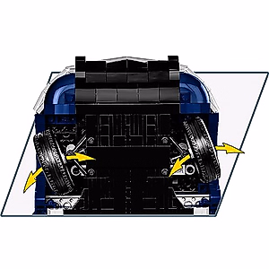 COBI Cars 1:12 Scale 1968 Citroën DS 21 Pallas Vehicle