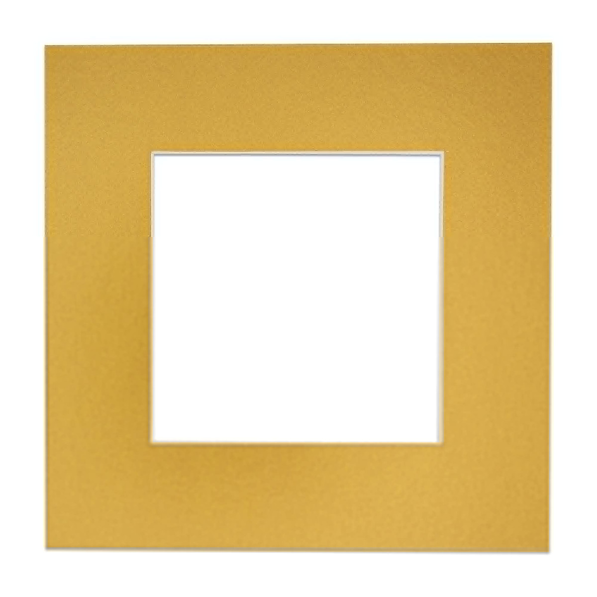 Pack of 25 Acid Free 16x20 Mats Bevel Cut for 14x16 Photos - Metallic Gold Precut Matboards With Backing Boards and Clear Photo Mat Bags For Pictures, Photos, Framing - 4-ply Thickness