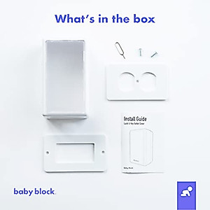 New Lock & Key Outlet Cover | Plug Covers for Electrical Outlets | Wall Plug Socket Protectors | Outlet Covers | Baby Safety & Childproof Locks