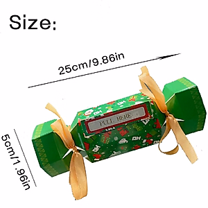 Christmas Surprise Money Pull Pouch, 4PCS Surprise Money Pull Pouch, Surprise Pull Out Money Gift Box, DIY Christmas Kit, Cash Gift Pouch, Christmas Party Gifts Money Box for Cash Pull (A)