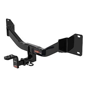 CURT 113673 Class 1 Trailer Hitch with Ball Mount, 1-1/4-In Receiver, Fits Select BMW Vehicles