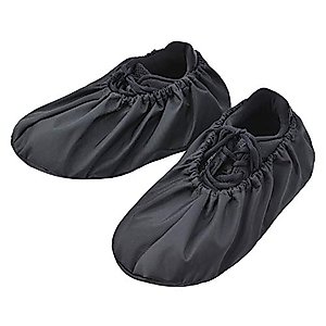 LUCK COLLECTION Premium Reusable Shoe and Boot Covers for Contractors, Durable Non-Slip Water-Resistant (Large)