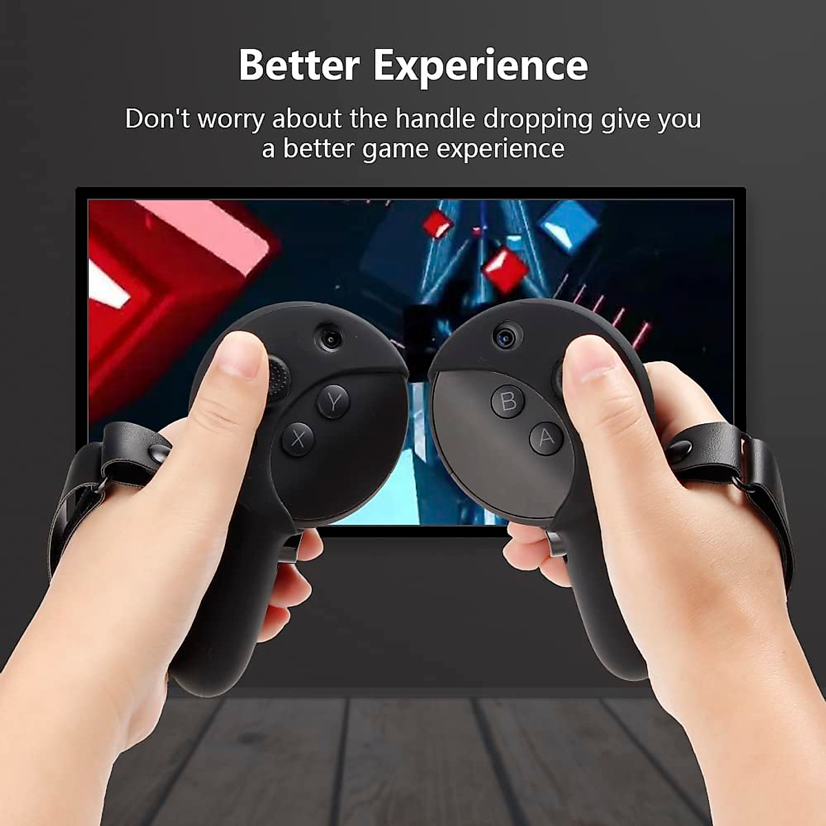 Silicone Controller Grip Cover for Meta Quest Pro Controller Grip Protector for Quest Pro Accessories