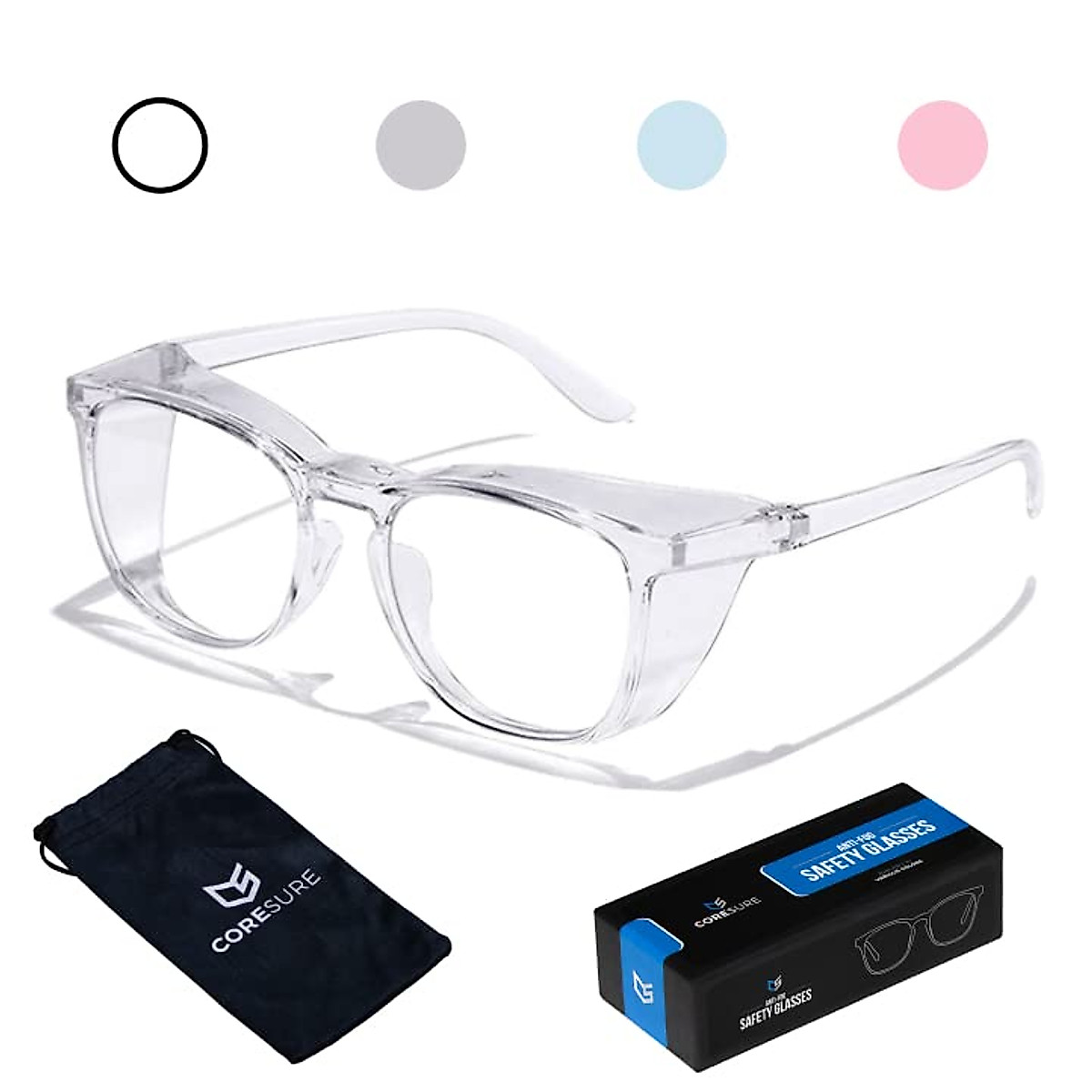 Anti Fog Safety Glasses (Crystal)