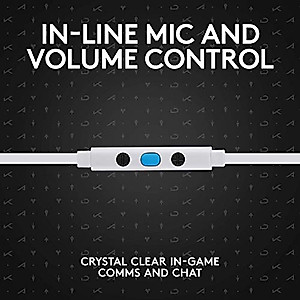 Logitech G333 K/DA Gaming Earphones - in-Line Mic and Controls - Gaming-Grade Dual Drivers - Durable Aluminum Housing - Official League of Legends KDA Gaming Gear