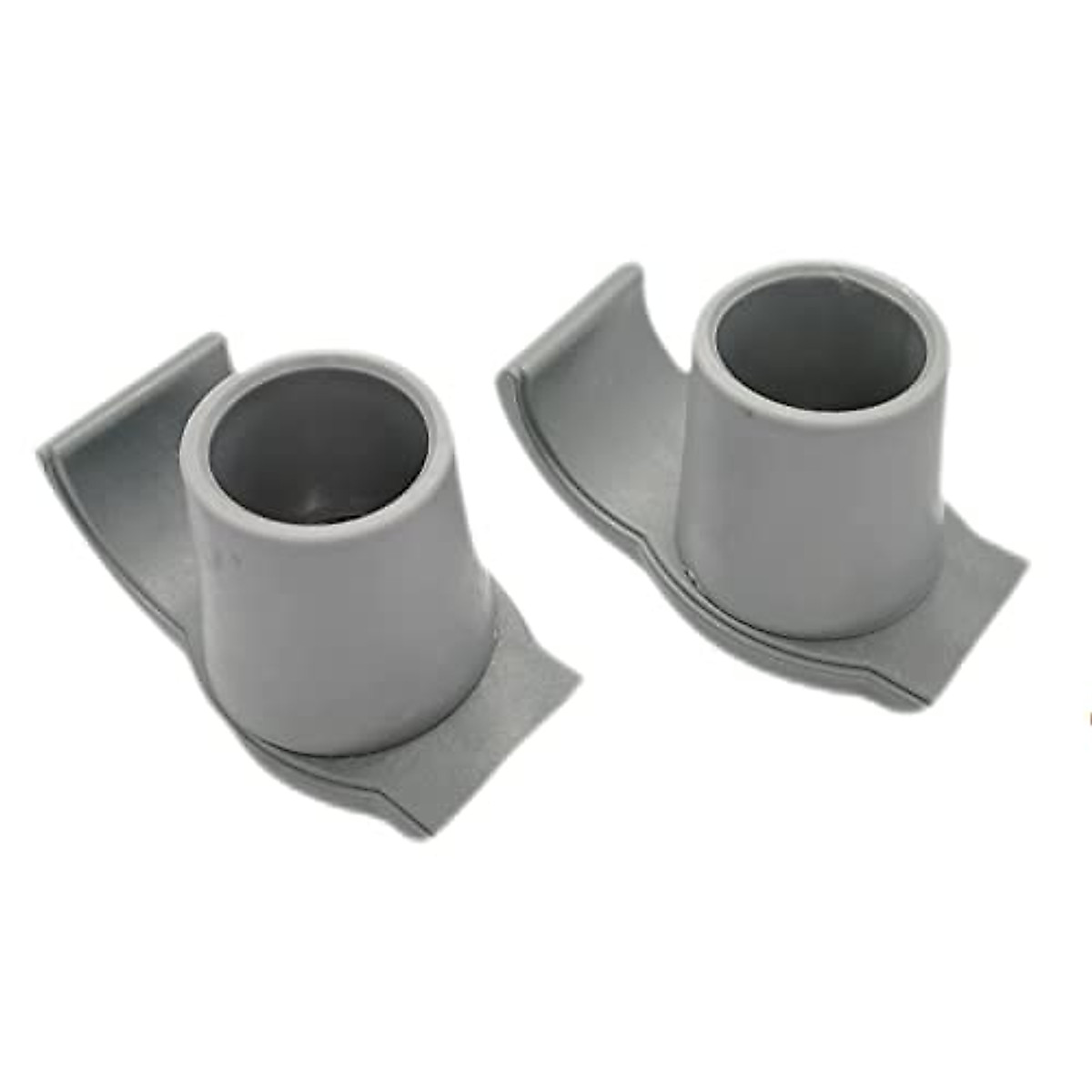 ComsenMed Walker Glide Skis, Universal Fit, Extra Durable,for 1 1/8 Inch Tubes,Universal Replacement Glide Caps,Heavy Duty Walker Coaster Skis for,Walker Parts,Walker Tips,(Gray) 1 Pair