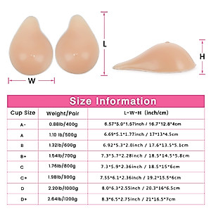 Vollence One Pair A Cup irregular Silicone Breast Forms Women Mastectomy Prosthesis Concave Bra Pad