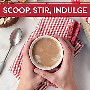 Coffee mate Original Powder Creamer, 35.3 oz Canister (Pack of 2) with By The Cup Stainless Steel Measuring Spoons