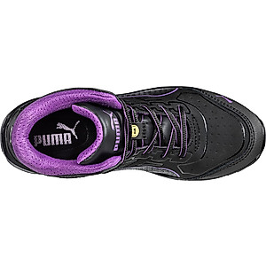 PUMA Safety Stepper Mid WNS ASTM EH Size 11 Black-Purple