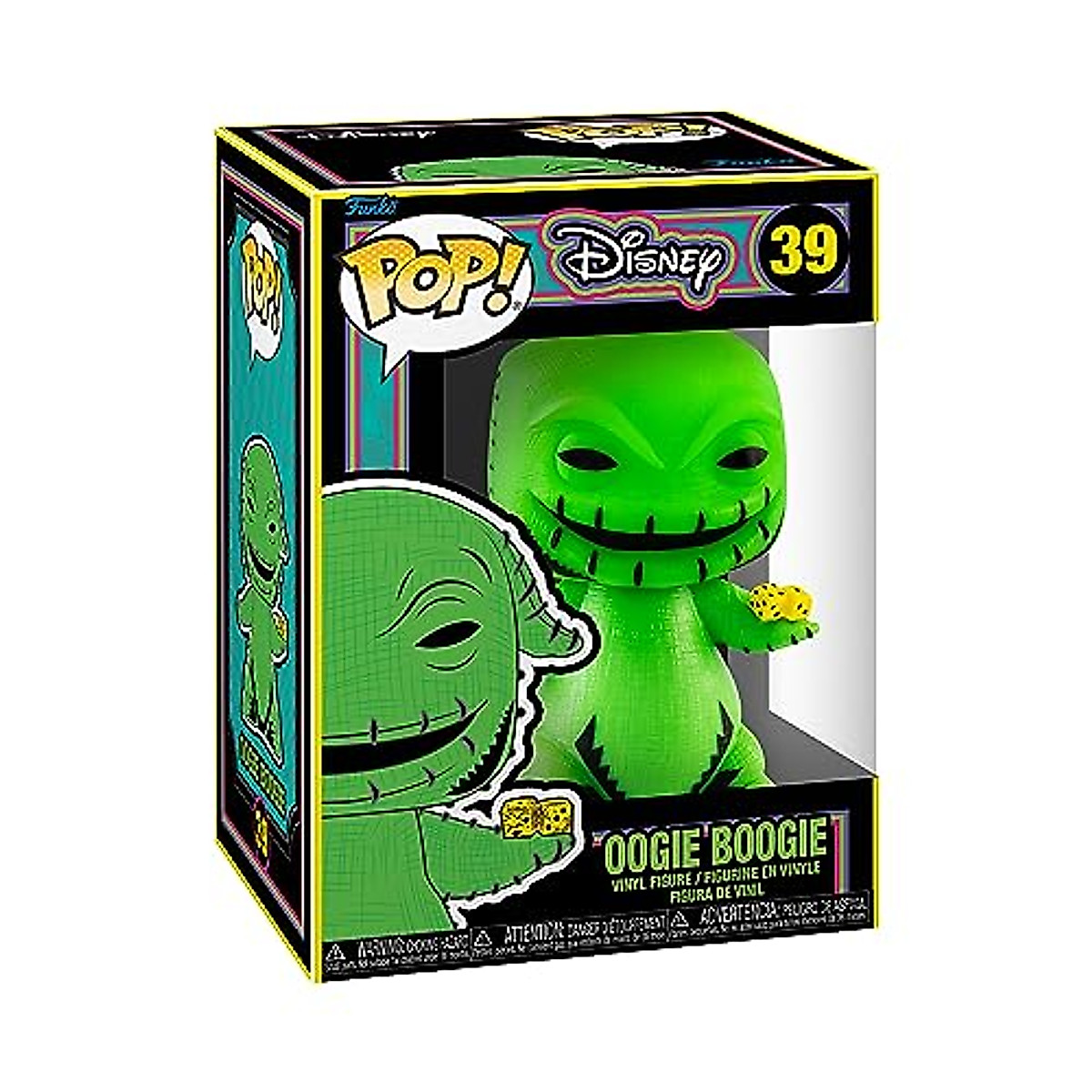 Funko Pop! Disney: The Nightmare Before Christmas - Oogie (Blacklight)