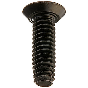 Small Parts 1212FPUB Steel Thread Cutting Screw, Black Oxide Finish, 82 Degree Flat Undercut Head, Phillips Drive, Type F, #12-24 Thread Size, 3/4" Length (Pack of 50)