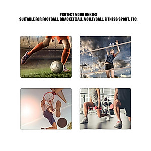 Heated Ankle Brace, Plantar Fasciitis Foot Ankle Wrap with 3 Level Controller for Moist Heat, Injuries Pain Relief for Sprains, Strains, Arthritis, Torn Tendons