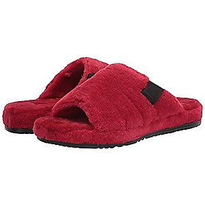 UGG Men's Slipper, Samba RED Fluff, 9