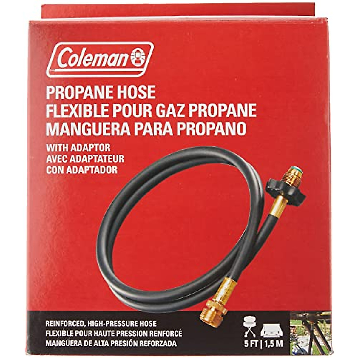 Coleman High-Pressure Propane Hose and Adapter