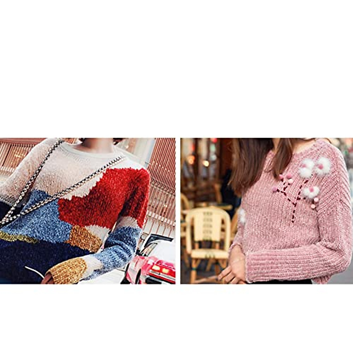 1ball=100g Velvet Yarn Soft Protein Cashmere Yarn Silk Wool Crochet Knitting Yarn Cotton Baby Wool DIY Sweater