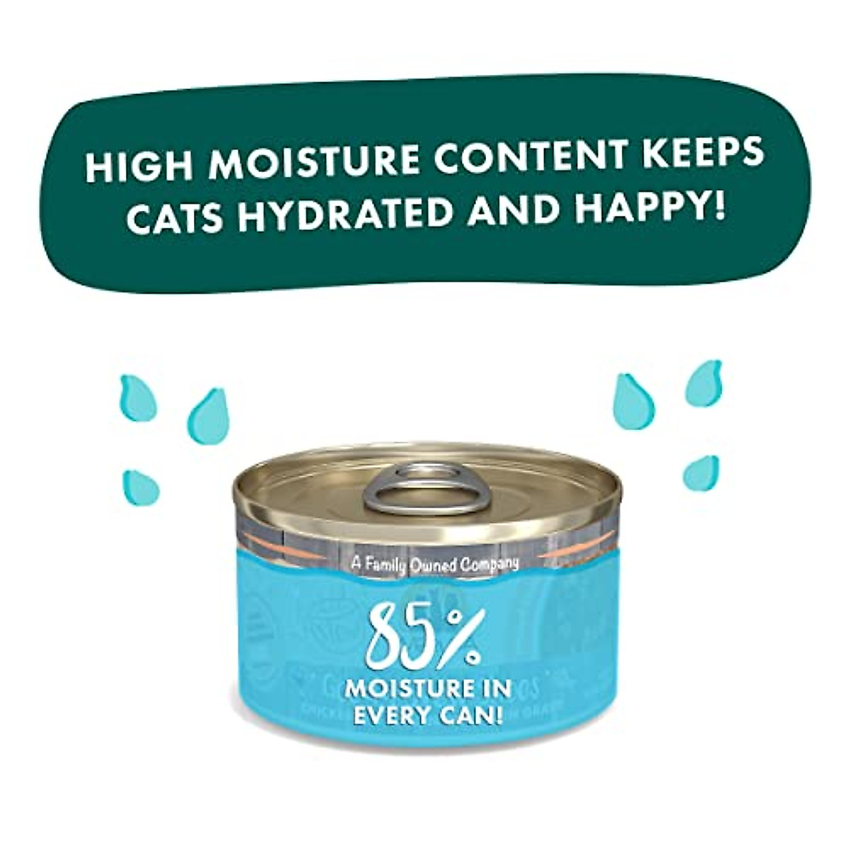 Weruva Classic Stews Cat Food, Spoil Me Stewpid! Variety Pack, 3oz Can (Pack of 18)