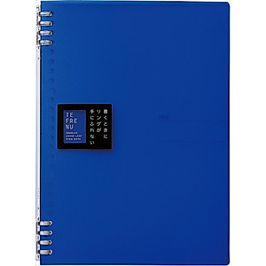 キングジム(Kingjim) King Jim 9855TTE Ao Ring Notebook, Tefline, B5, Blue