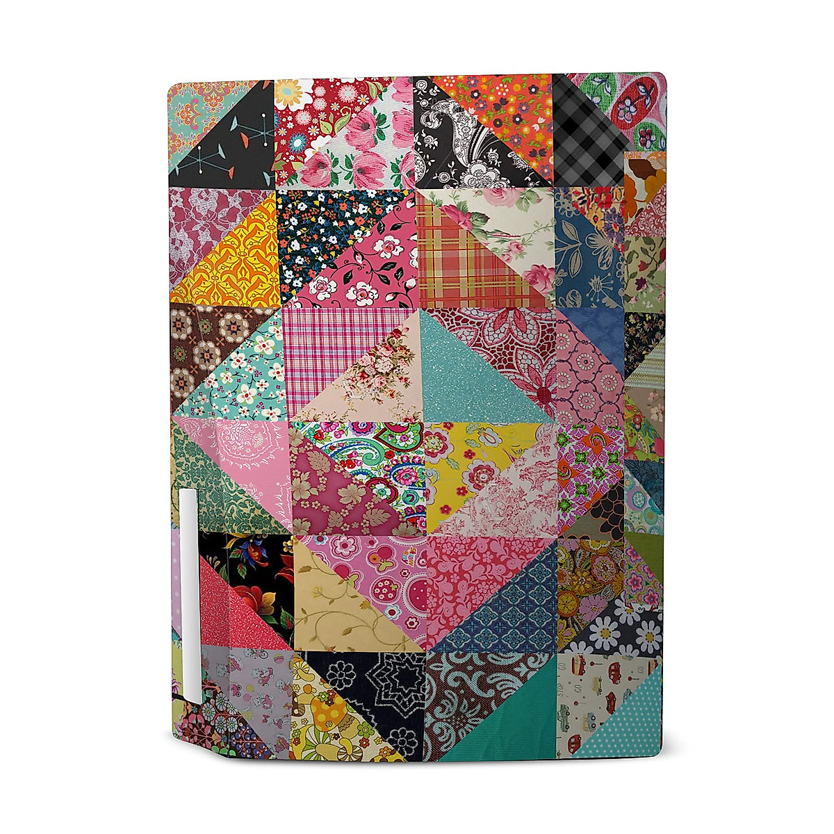 Head Case Designs Officially Licensed Rachel Caldwell Quilt Art Mix Matte Vinyl Faceplate Sticker Gaming Skin Case Cover Compatible with Sony Playstation 5 PS5 Disc Edition Console