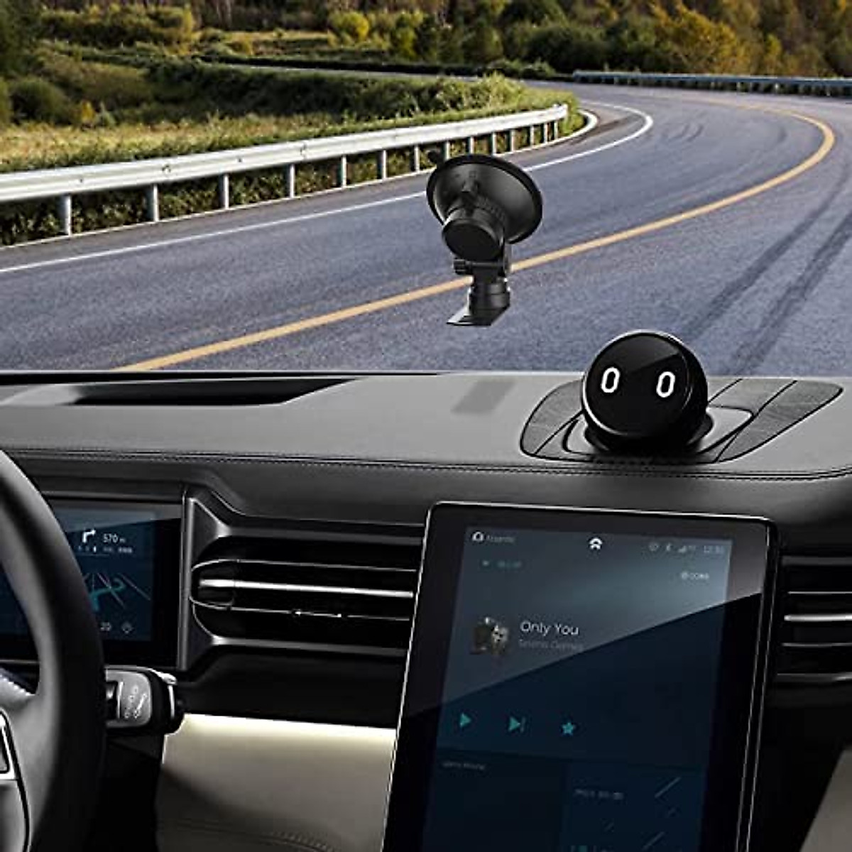 Radar Detector Mount,Car radar mounting bracket suction cup holder,Windshield & Dashboard Radar Detector Suction Mount, For Cobra Escort Valentine One  Beltronics Radar Detector,Easy To Install