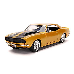 Jada Toys Bigtime Muscle 1:24 1967 Chevy Camaro Die-cast Car, Toys for Kids and Adults