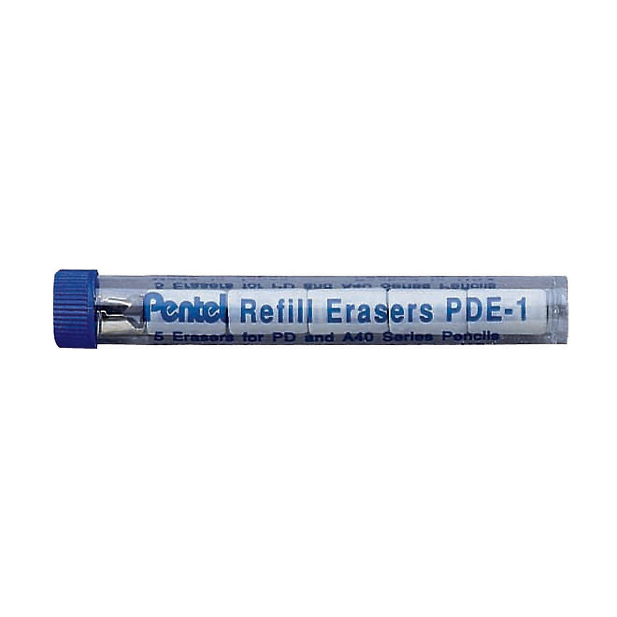 Pentel® Quicker Clicker™ Eraser Refills, Pack Of 15