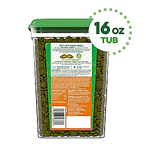 FELINE GREENIES SMARTBITES HEALTHY INDOOR Natural Treats for Cats, Chicken Flavor, 16 oz. Tub