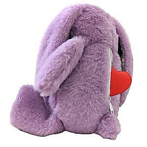 SPOT Soothers Heartbeat Bunny- Calming Toy for Dogs with Heartbeat Pulse, Separation Anxiety Relief and Behavioral Training Aid for Puppy Calming, 12in