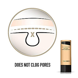 Max Factor Max Factor Lasting Performance Touch Proof Foundation 106 # Natural Beige, 1.1 fluid_ounces