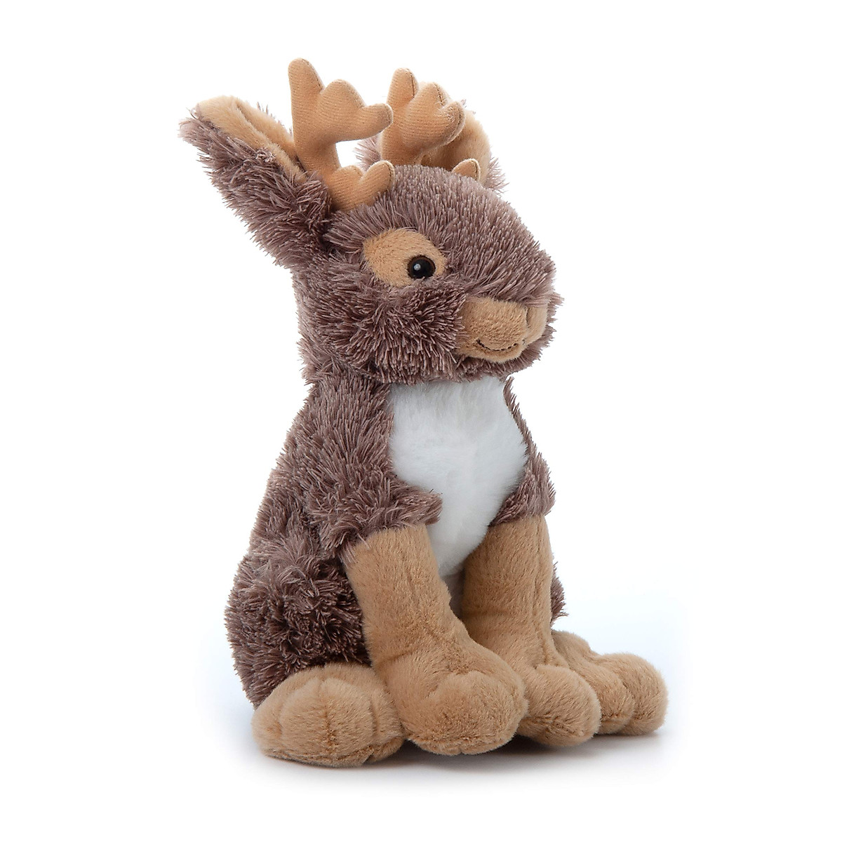 The Petting Zoo Jackalope Stuffed Animal, Gifts for Kids, Wild Onez Zoo Animals, Jackalope Plush Toy 12 inches