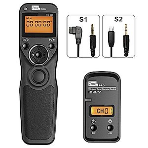 Wireless Remote Shutter Compatible for Sony Alpha a7 a7II III R RII RIII A7IV a7RIV a7S a300 a6000 a6500 a6400 a6300 a77II a100 a300 a450 a500 a580 a700 a850 a33 a55 a58 a65 a77 a99 RX100 II III IV